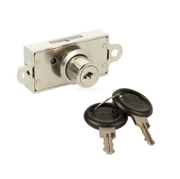 Zamek baskwilowy trzypunktowy SISO H922 fi16,5x22mm jeden numer klucza ... Zamek baskwilowy trzypunktowy SISO H922 fi16,5x22mm jeden numer klucza ...